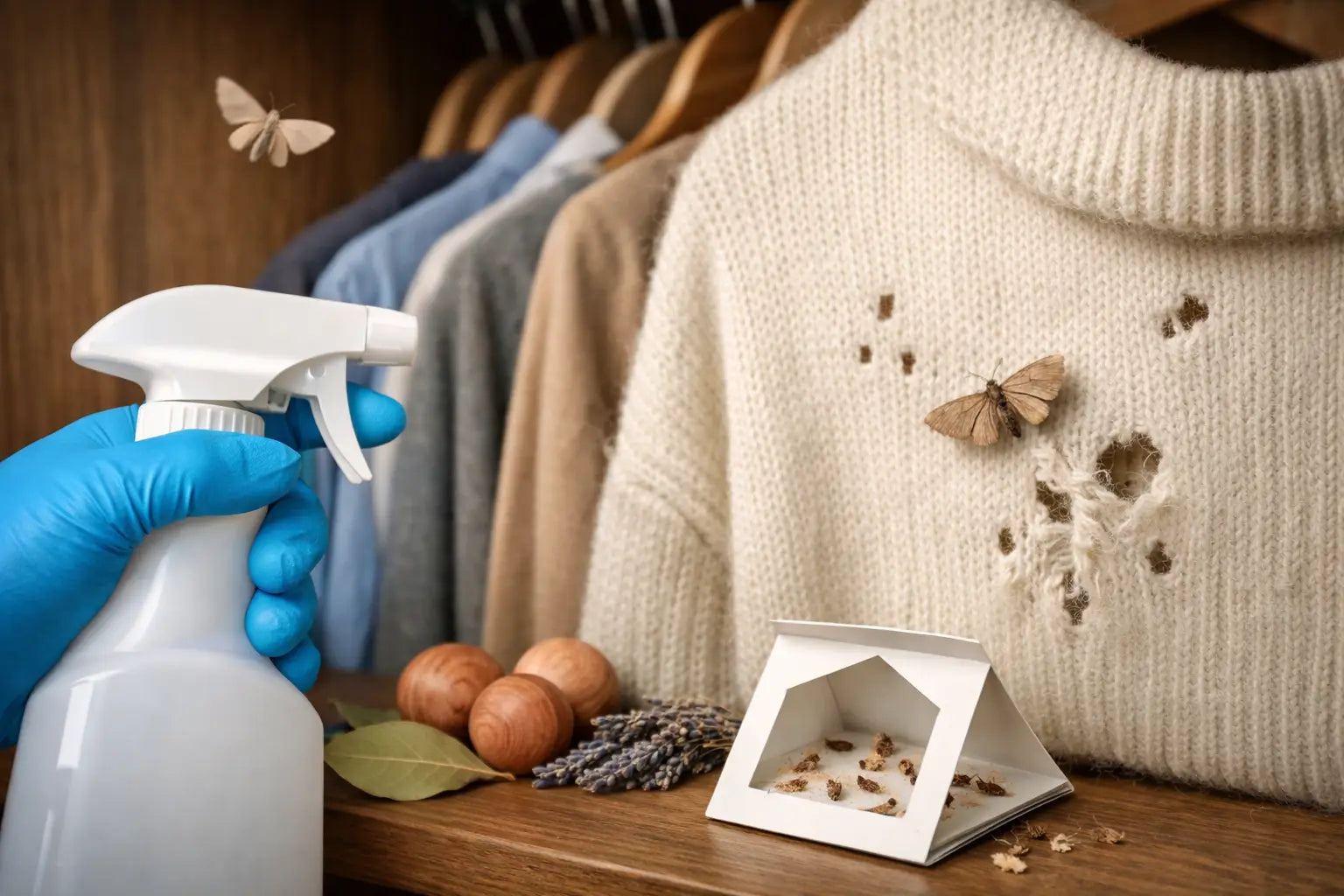 How to Get Rid of Clothes Moths Fast