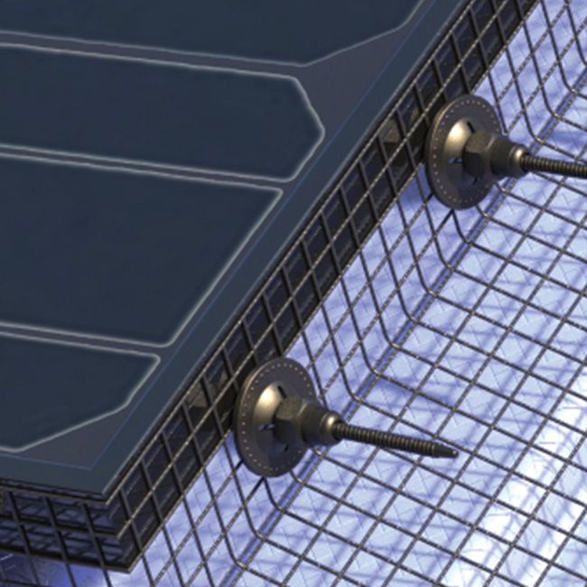 Screw-Fit Solar Panel Mesh Clips (Pack of 60)